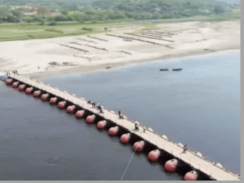 Agra Khandauli Route Relief: Poyya Ghat Pontoon Bridge Saves Time