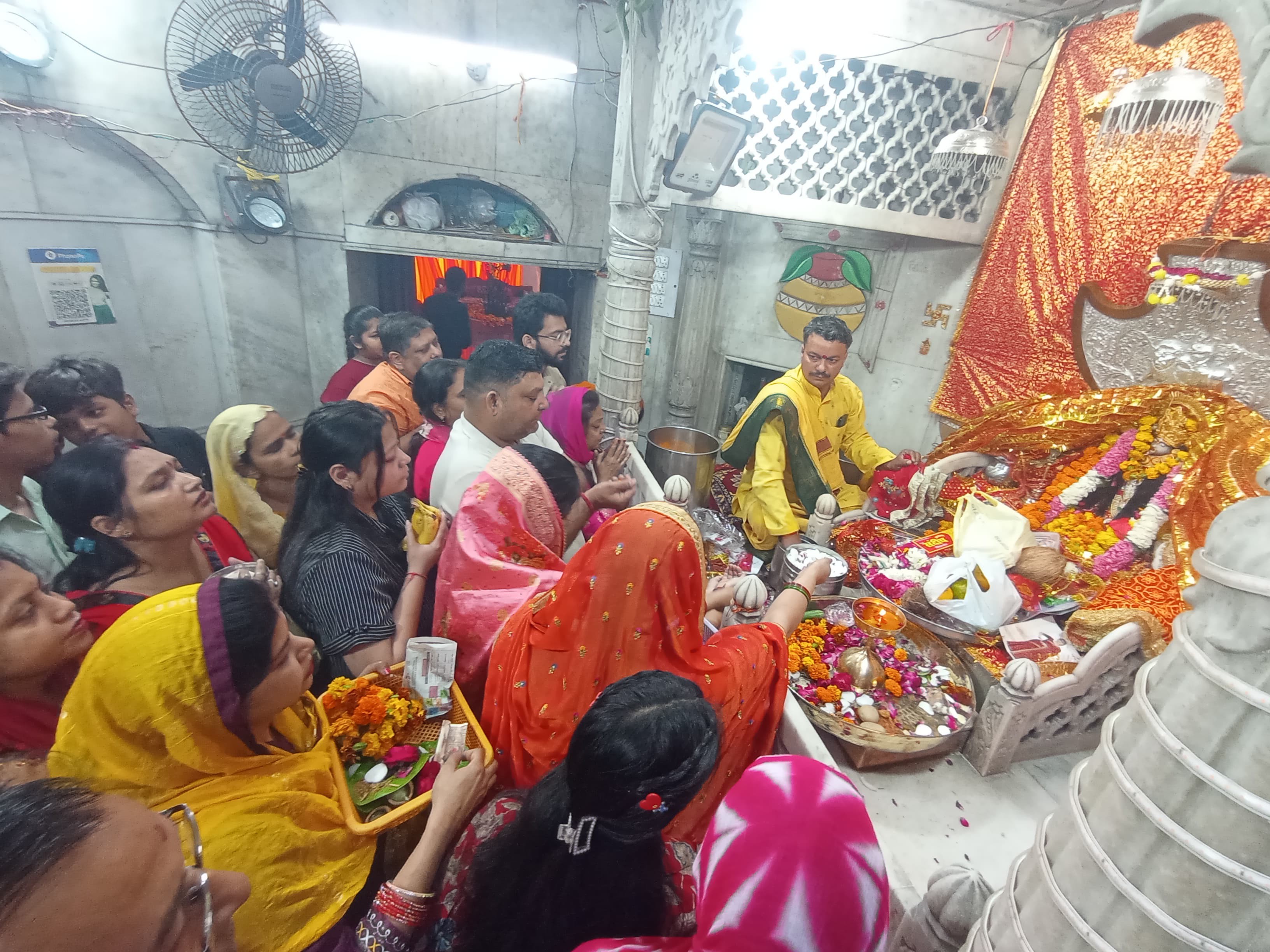 Modinagar Mahamaya Devi Temple Navratri Mela Inaugurated; MLA Manju Shivach