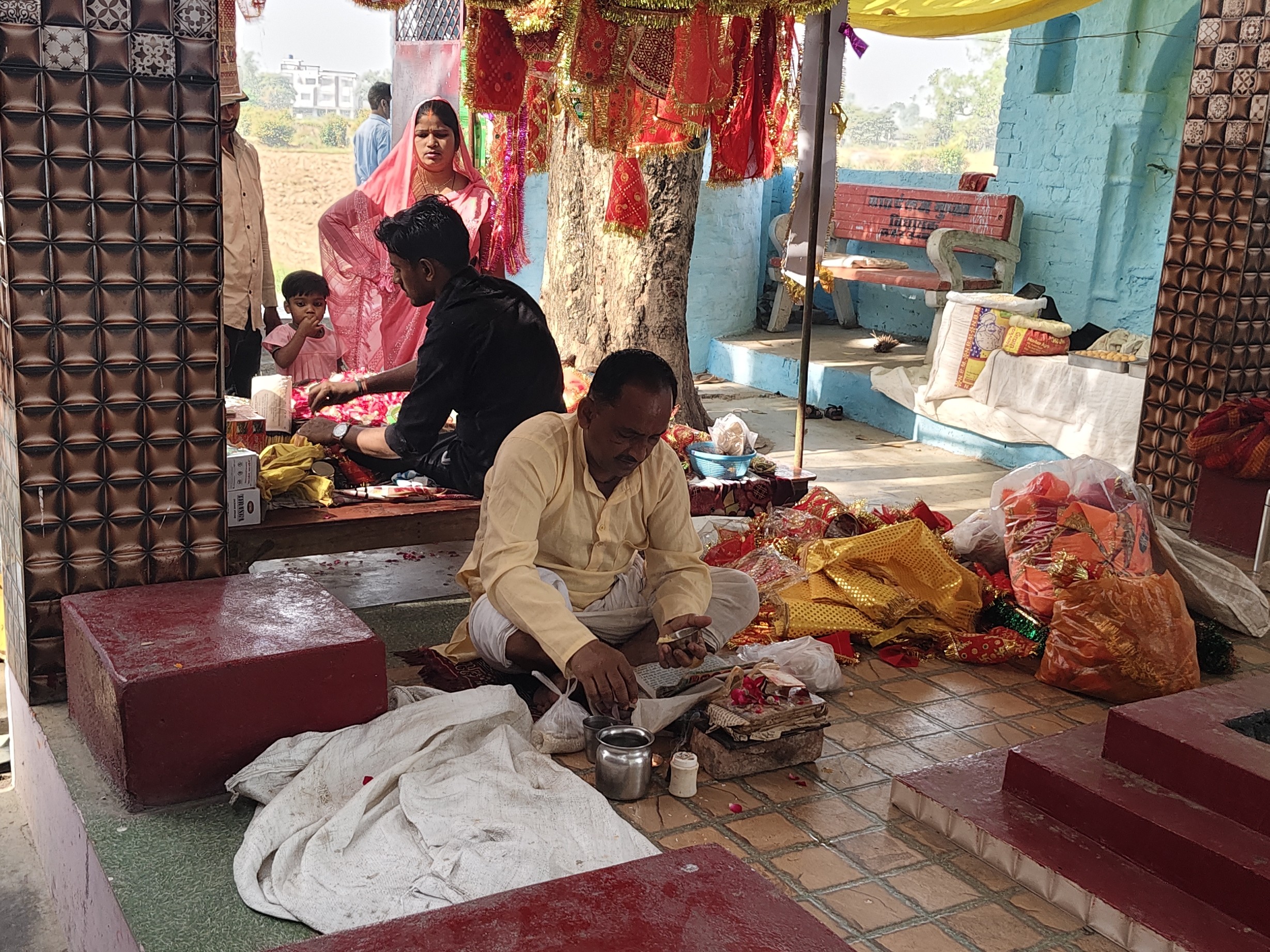 Maa Kalika Devi Temple Navratra Darshan | Unnao Sanni Village