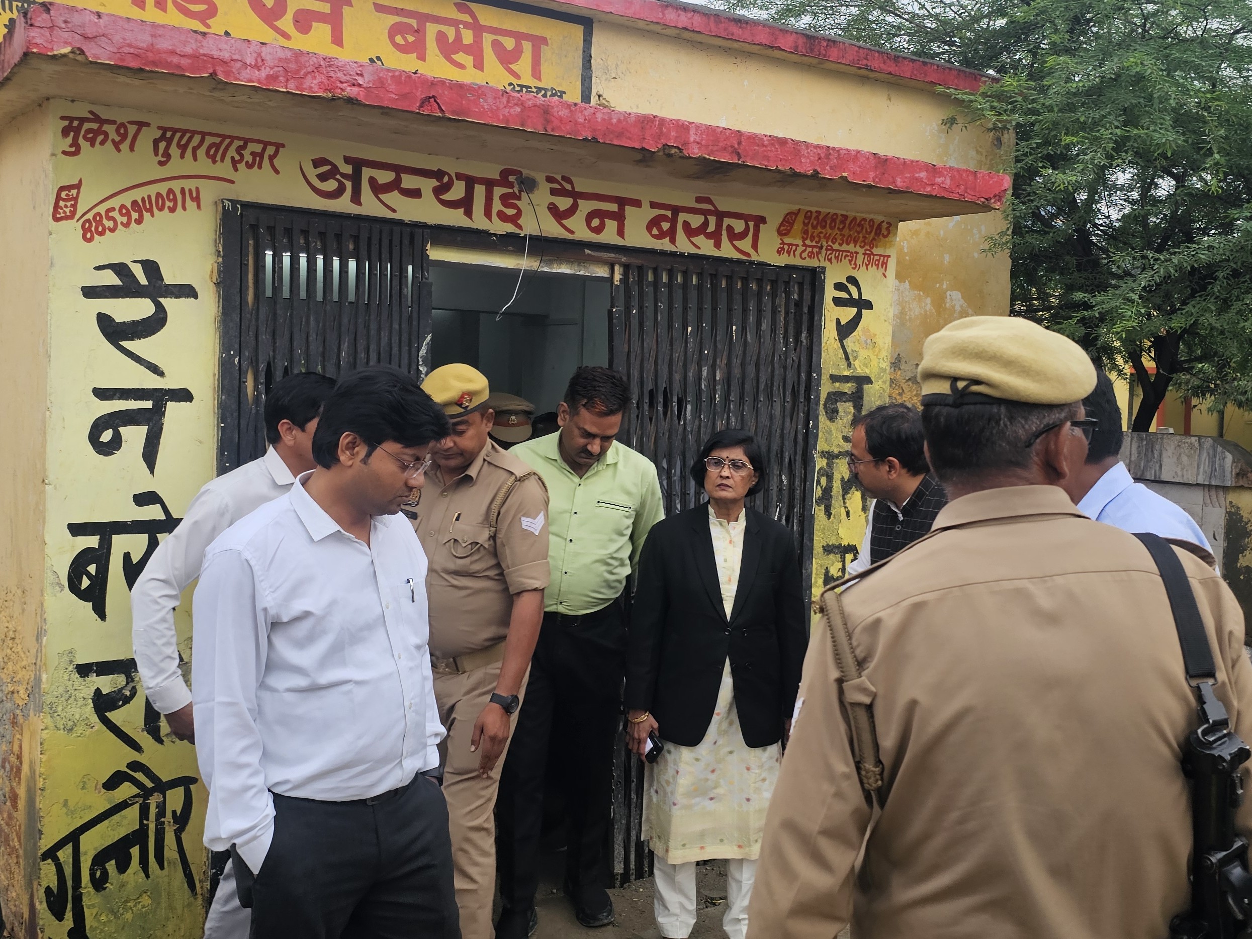 Gunnaur Civil Judge Court Community Hall Inspection District Judge