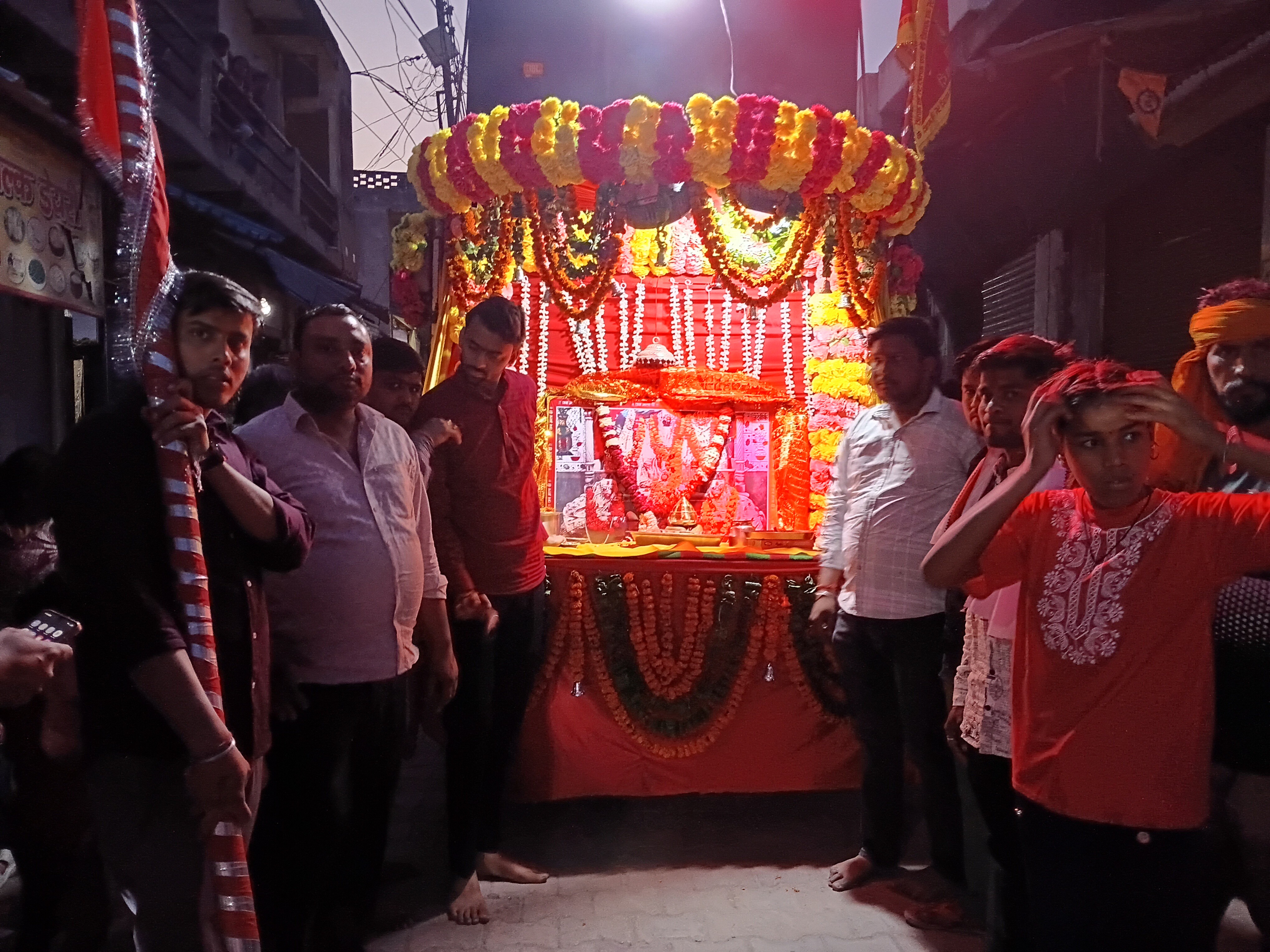 Farah Bal Gopal Seva Samiti Shobhayatra | Devi Mandir