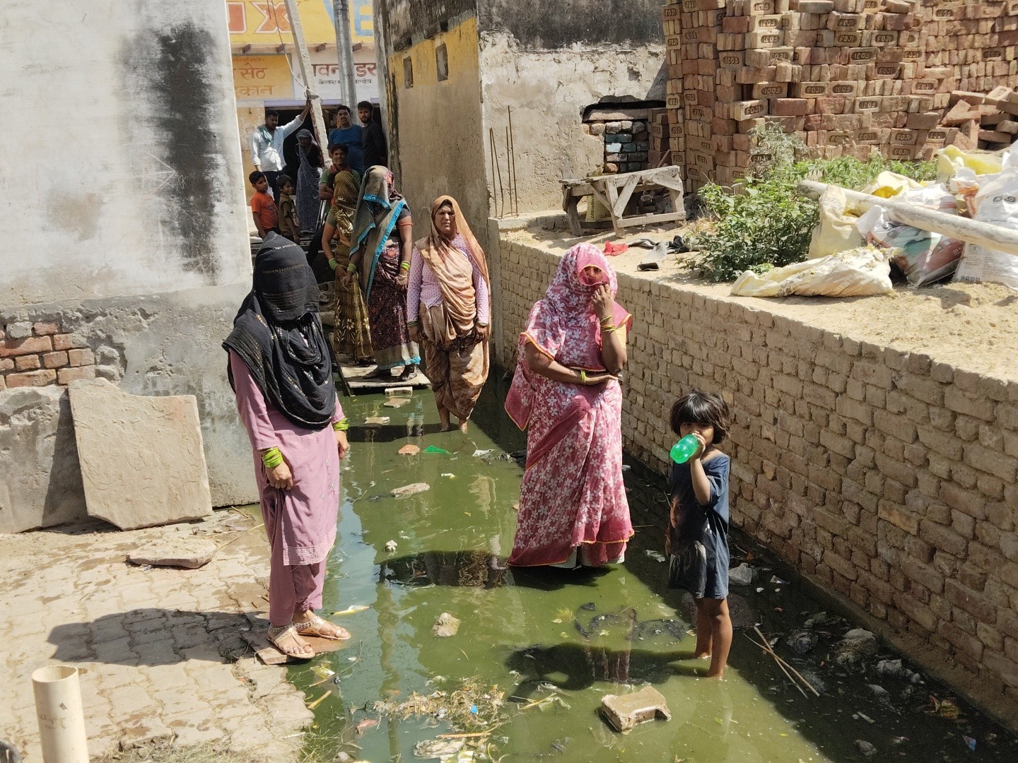 Baldev Waterlogging | Disease Risk Rises; Nagar Panchayat Protest