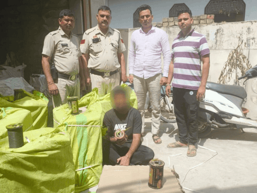 Major Crackdown in Rewari: 960 Chinese Manjha Reels Seized from Secret ...