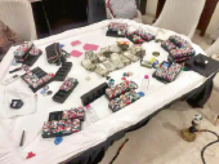 Illegal casino parties in several cities of Rajasthan