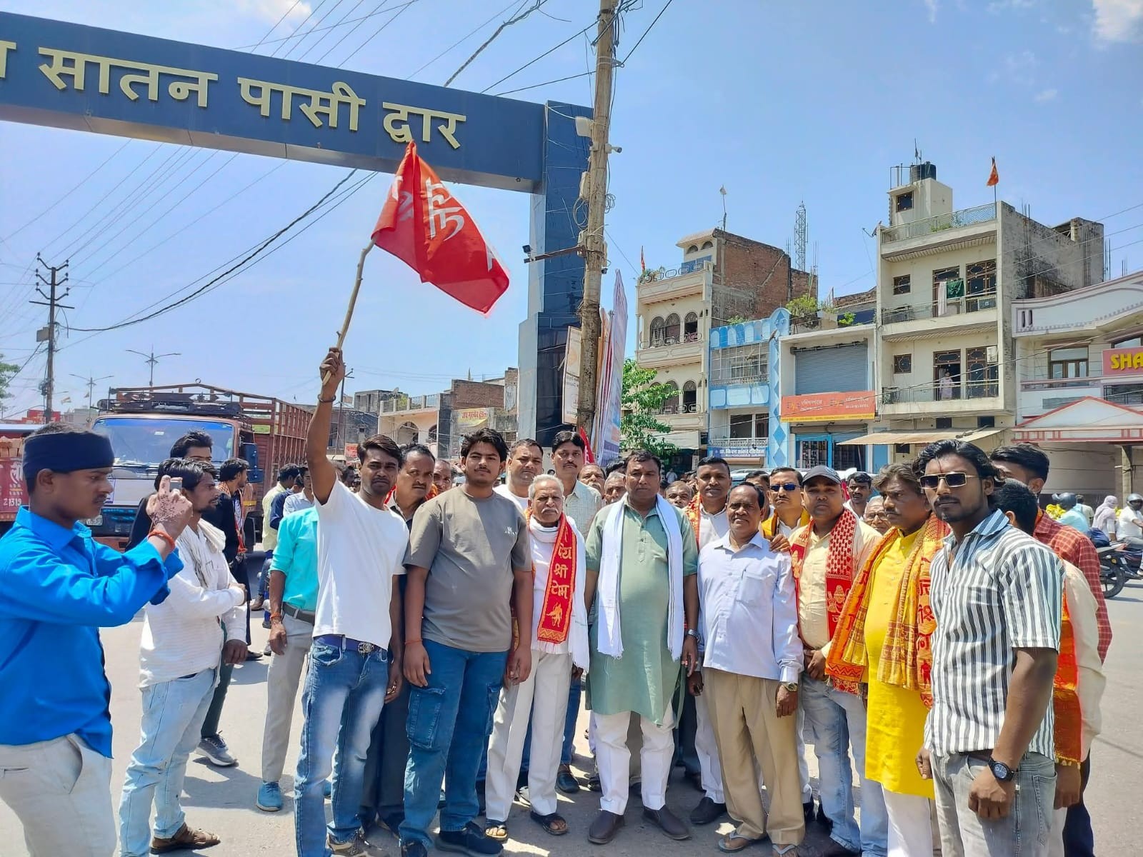 Maharaja Sattan Pasi Jayanti Rally | MLA Katiyar Flags Off Bangarmau ...