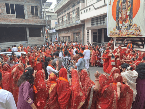 Procession of Saint Pipa Maharaj taken out in Pali, 02 April 2026