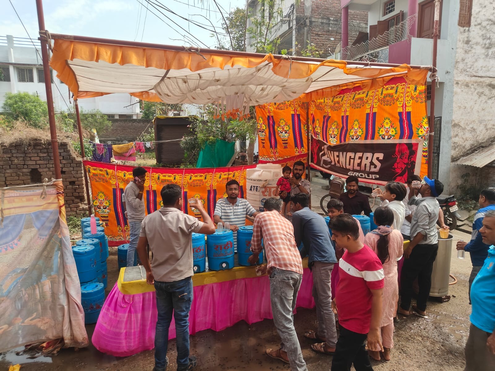 Badwani Hanuman Jayanti: Thousands Enjoy Prasad; Jai Shri Ram Chants ...