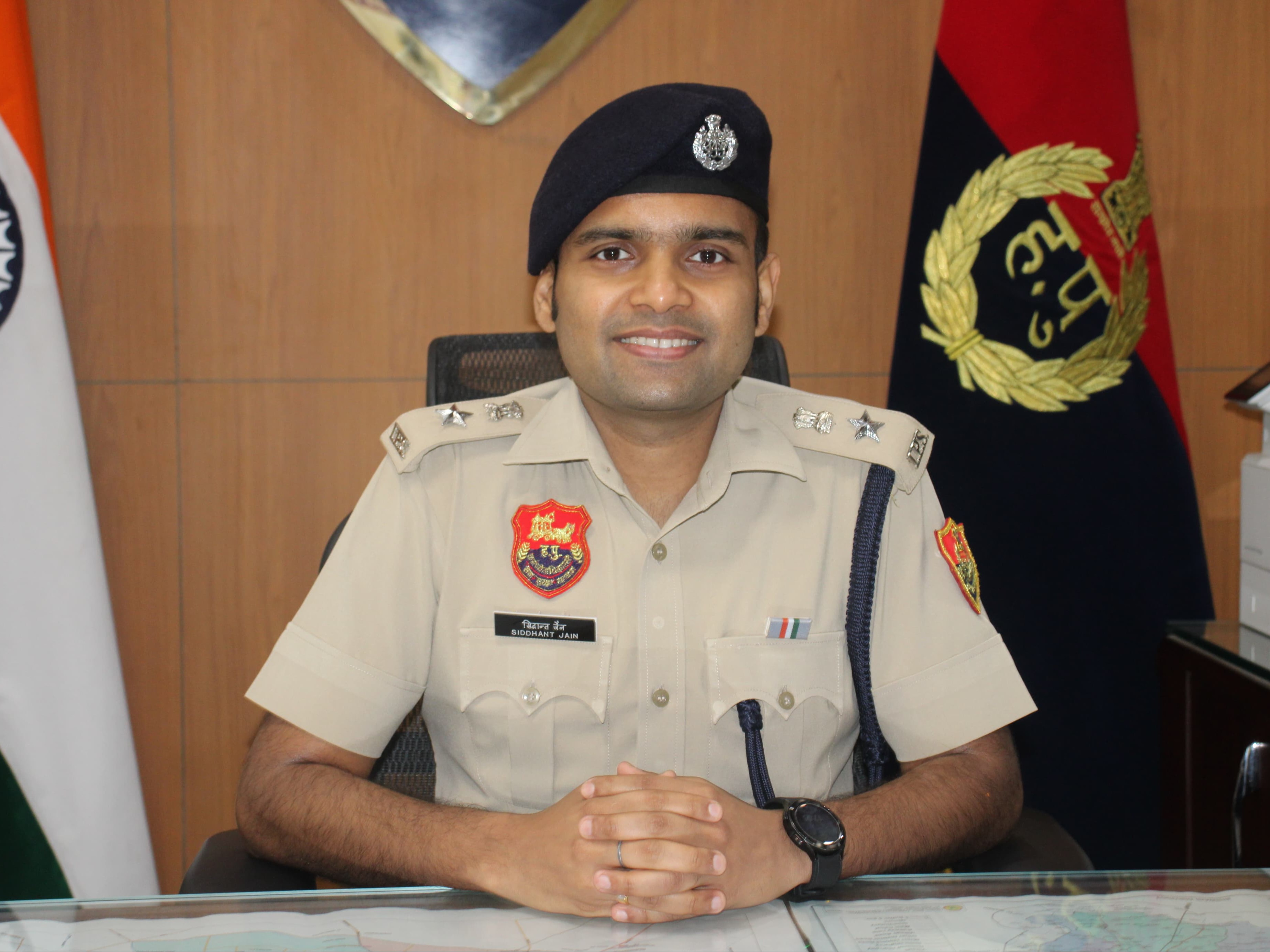 Hisar SP Siddhant Jain Takes Charge | Meeting Police Officers