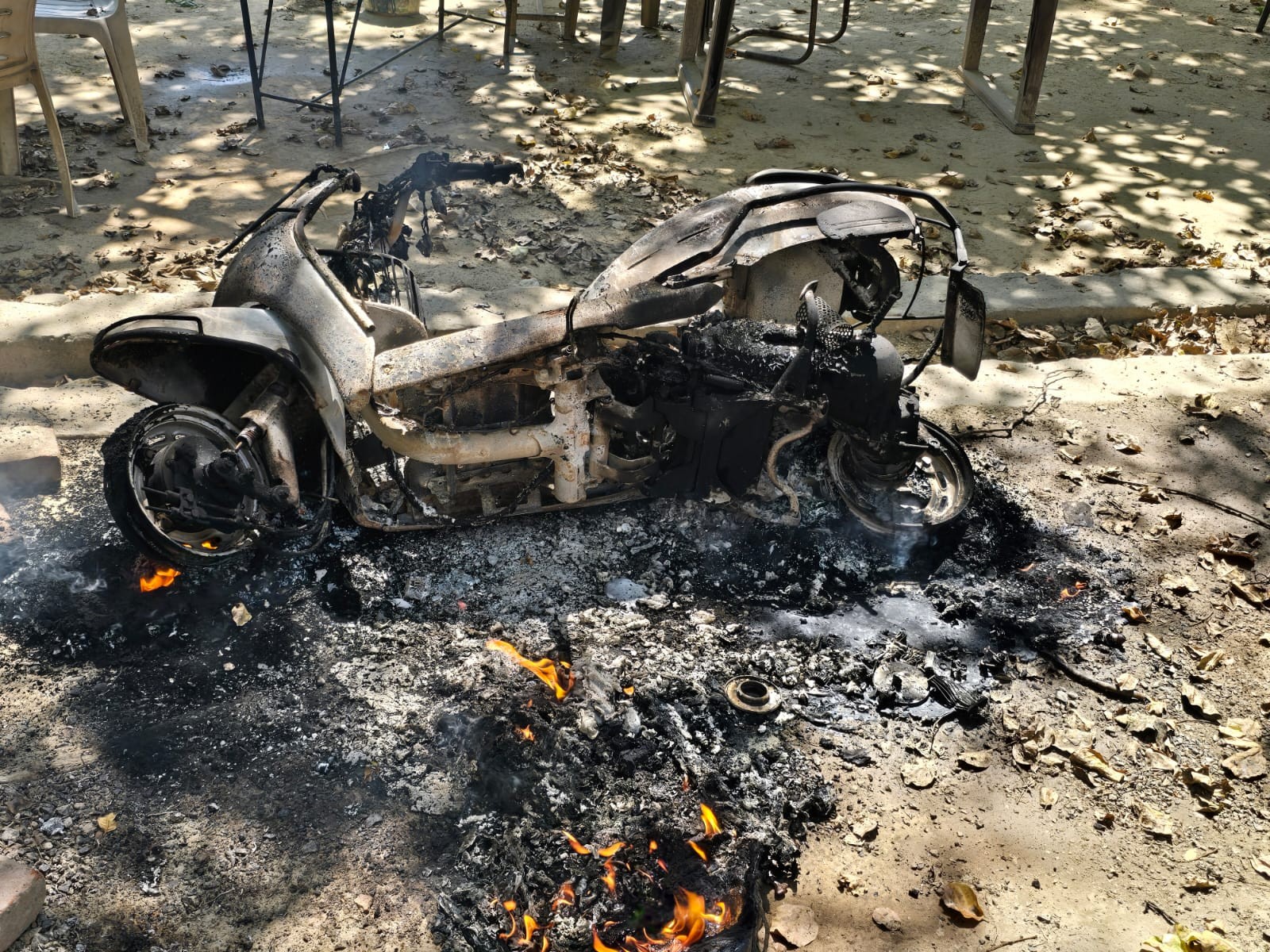 Secunderabad Scooty Fire | Short Circuit Activa Jaldi