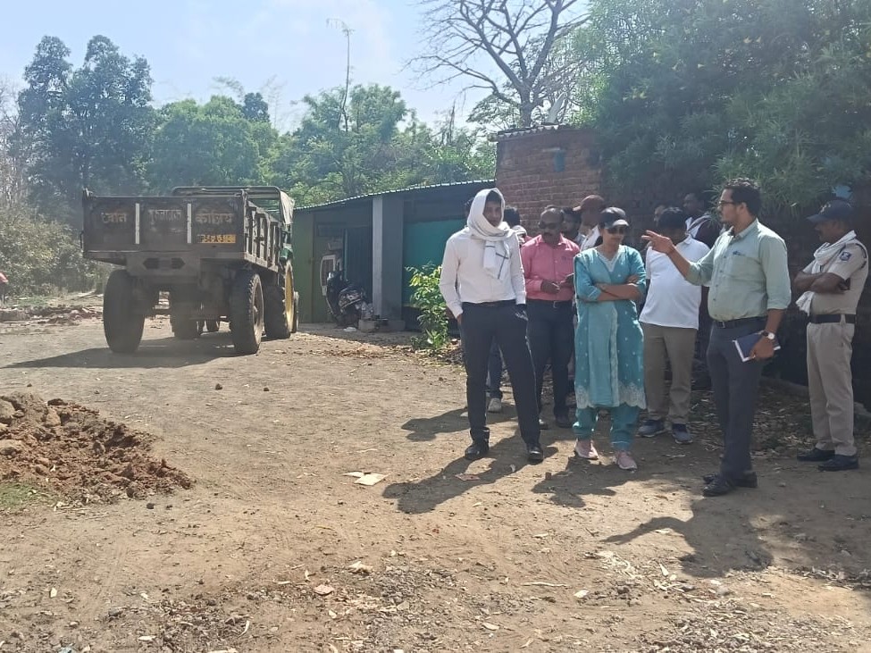 Umariya: Umdar River Encroachment Removed, Govt Land Boards Installed