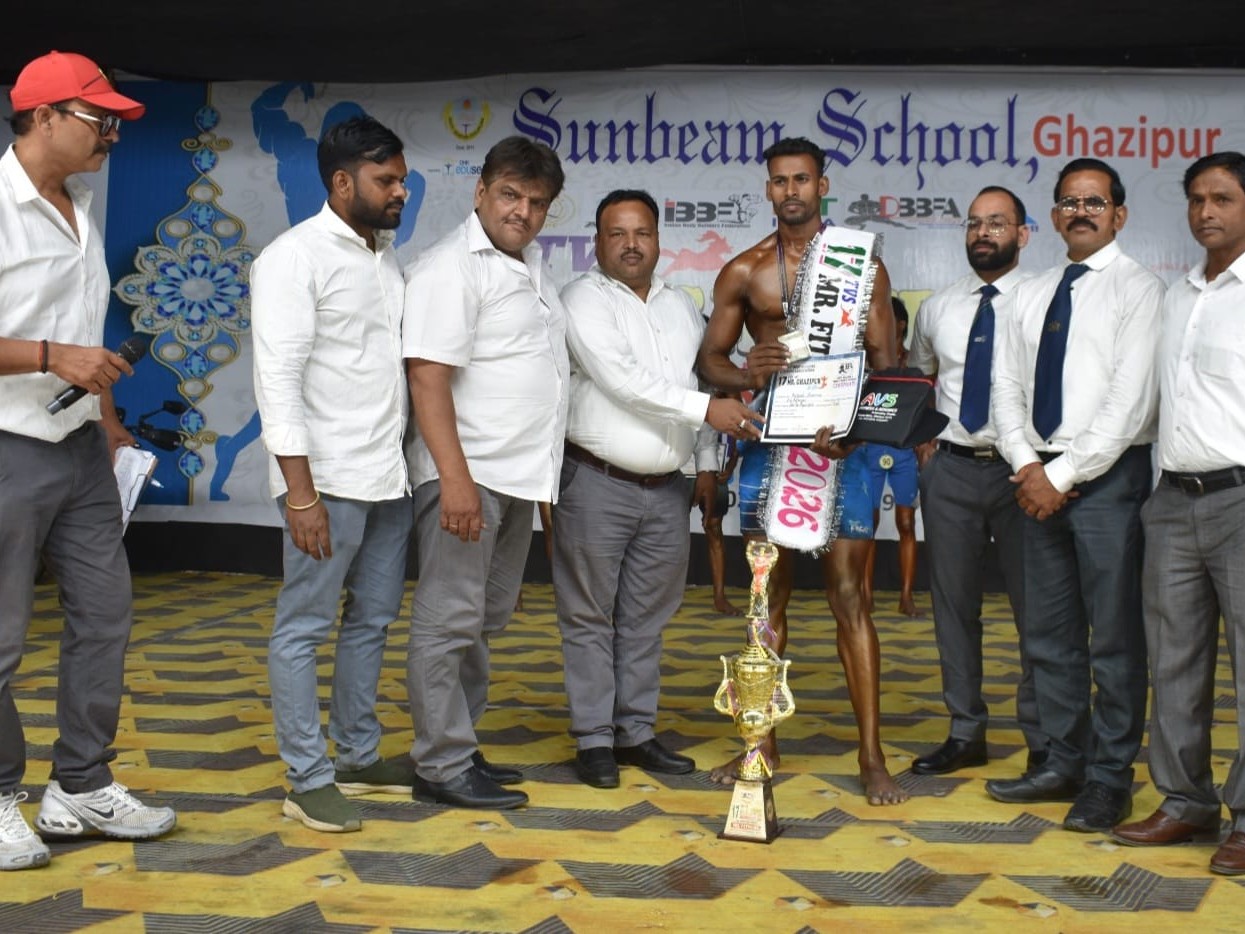 Mr. Ghazipur 2026: Sajjad Ibrahim Crowned Champion | Fitness Awards