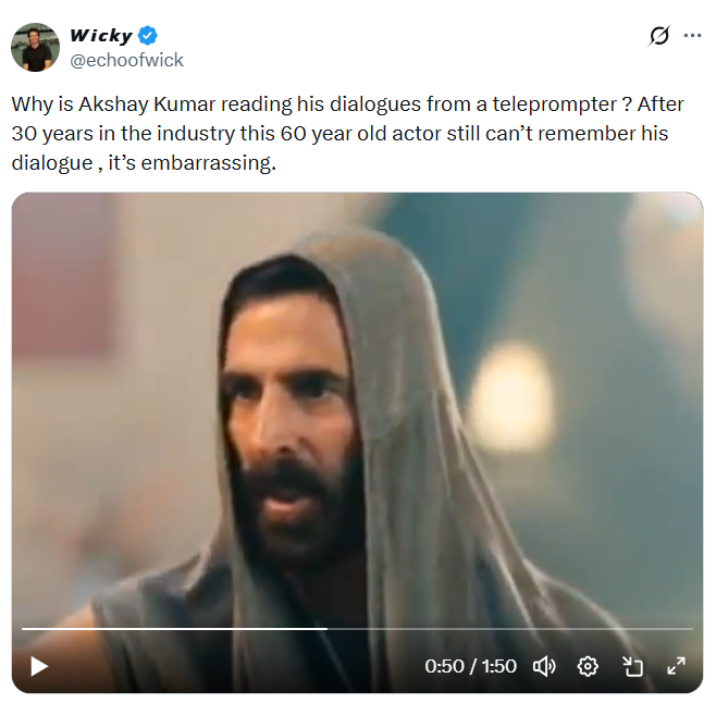 Akshay Kumar Trolled on Naagin 7 | Teleprompter Video Viral