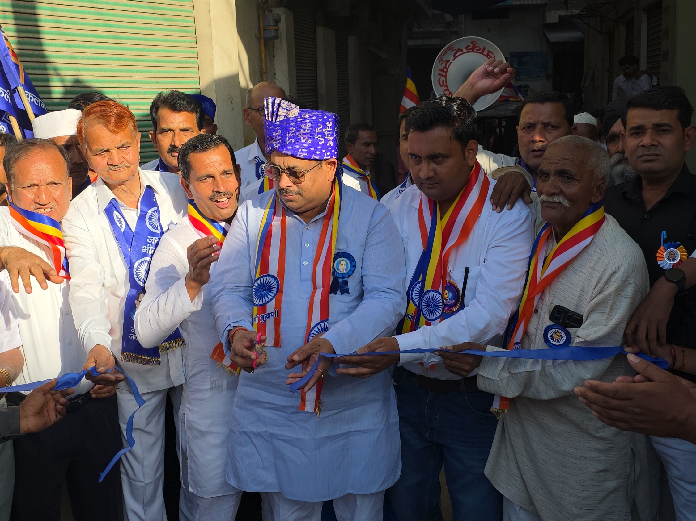 Dr. Ambedkar Jayanti Shobhayatra Bilari | 23 Villages Tableaux Grandeur