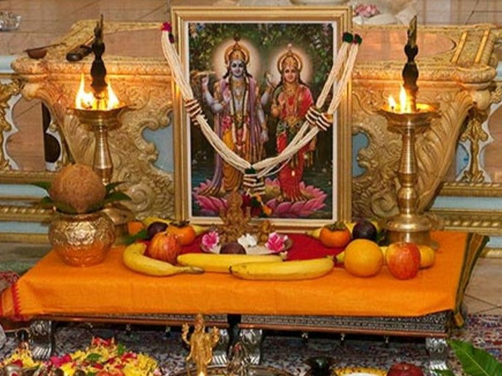 Vaisakh amavasya friday shukra puja vishnu mahalaxmi offerings ...