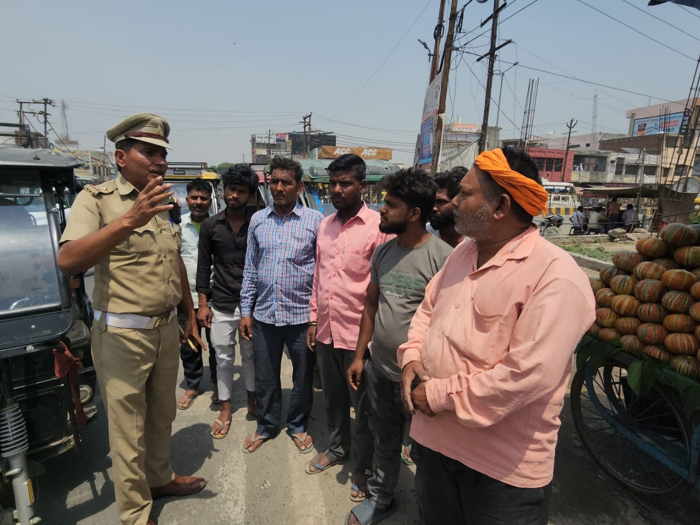 Bilari Police Improve Traffic System NH509 Encroachment Drive