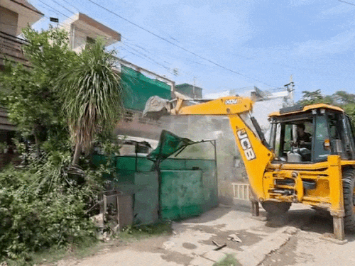 Gurugram Illegal Construction Demolished | DTP Action on Sunday