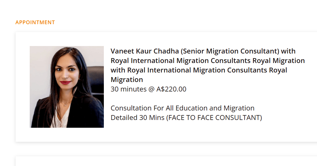 Australia Punjabi Immigration Agent Vaneet Kaur Chaddha Banned For Fraud