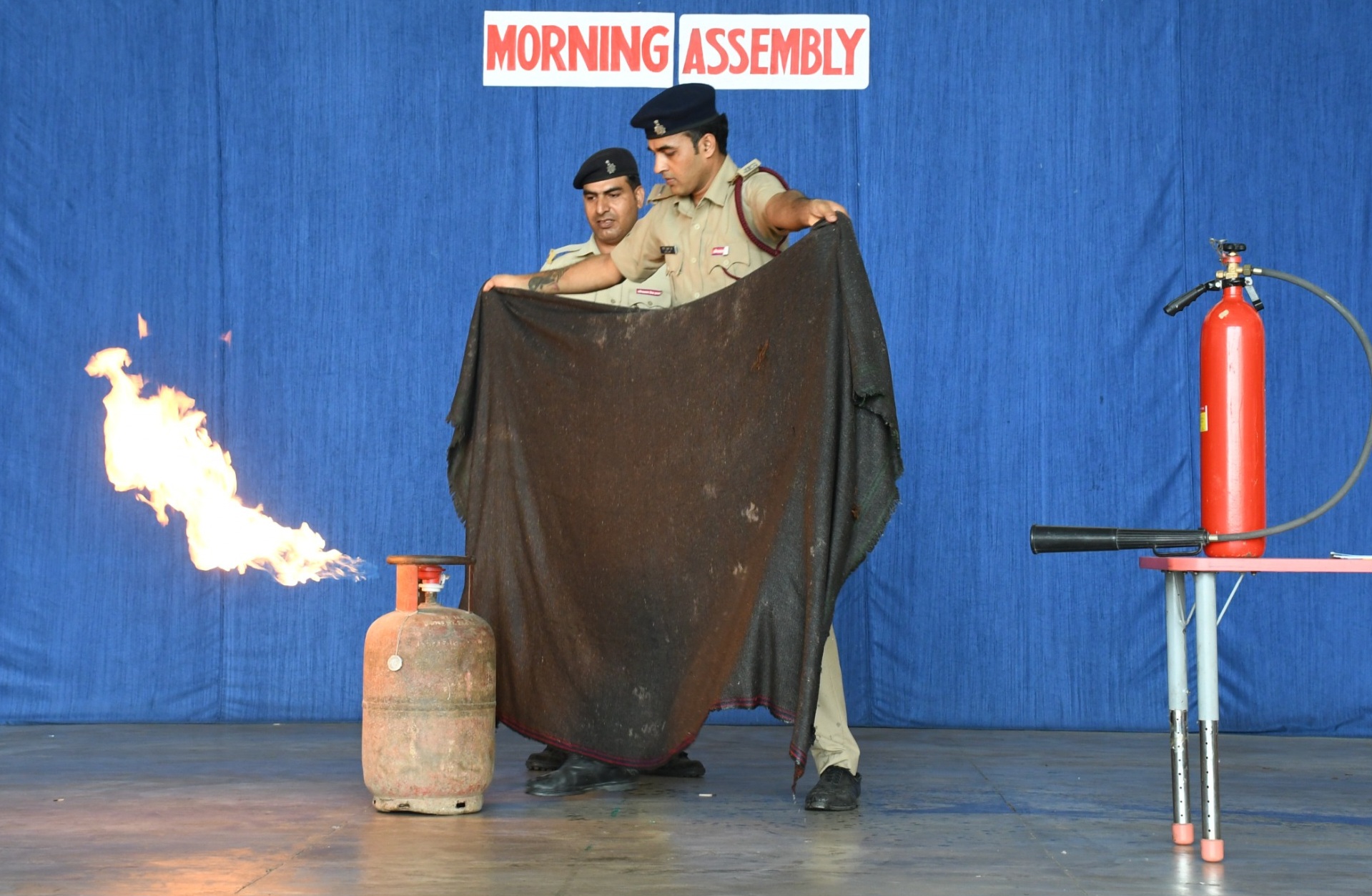Fire safety awareness program organized