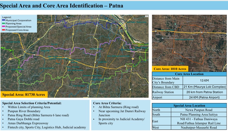 Bihar Mega Urban Expansion: 11 Satellite Cities, Patna Gets 81,000 Acre ...