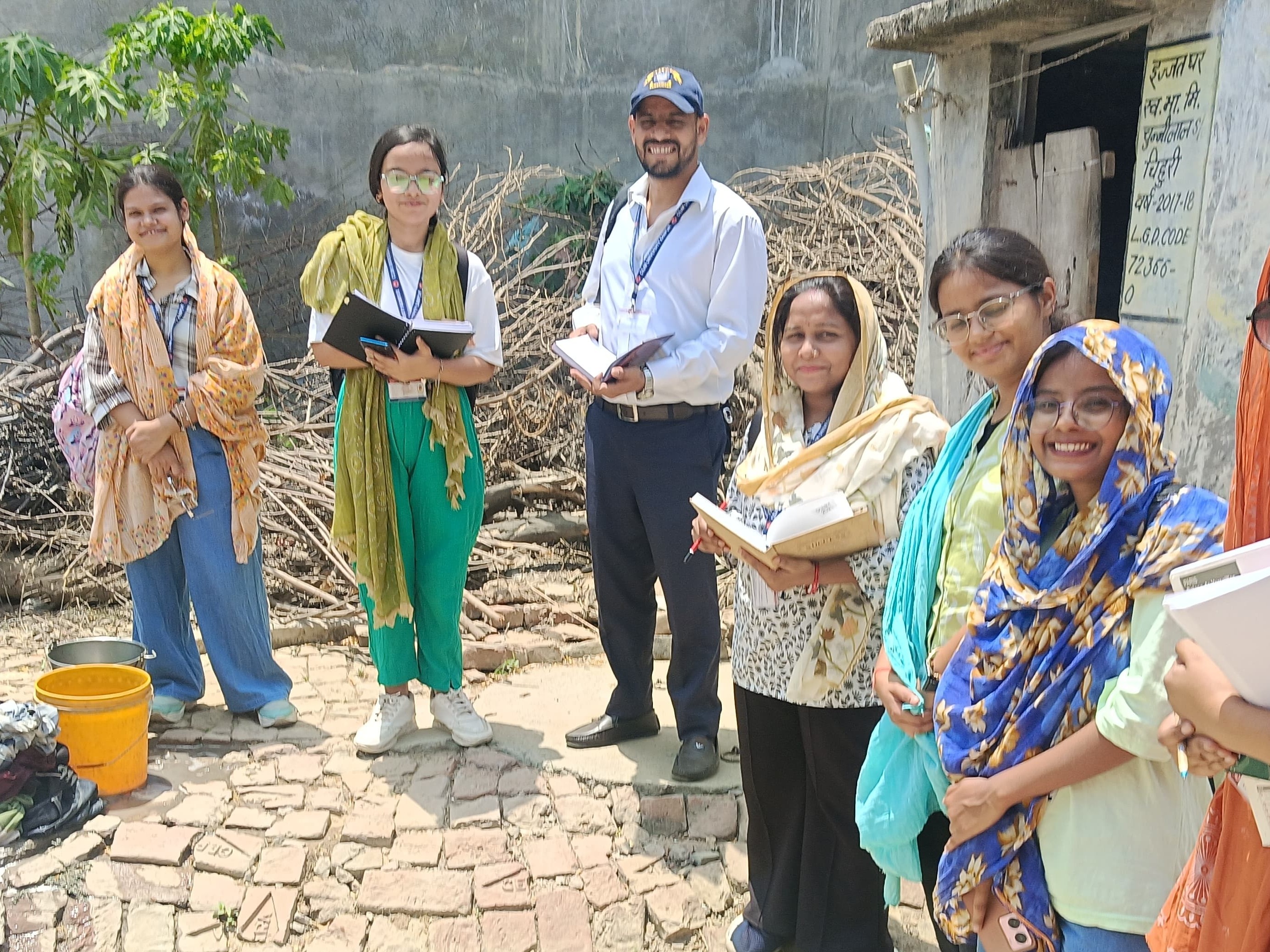 CSJMU Students Map Village Development Using Mapping Tech