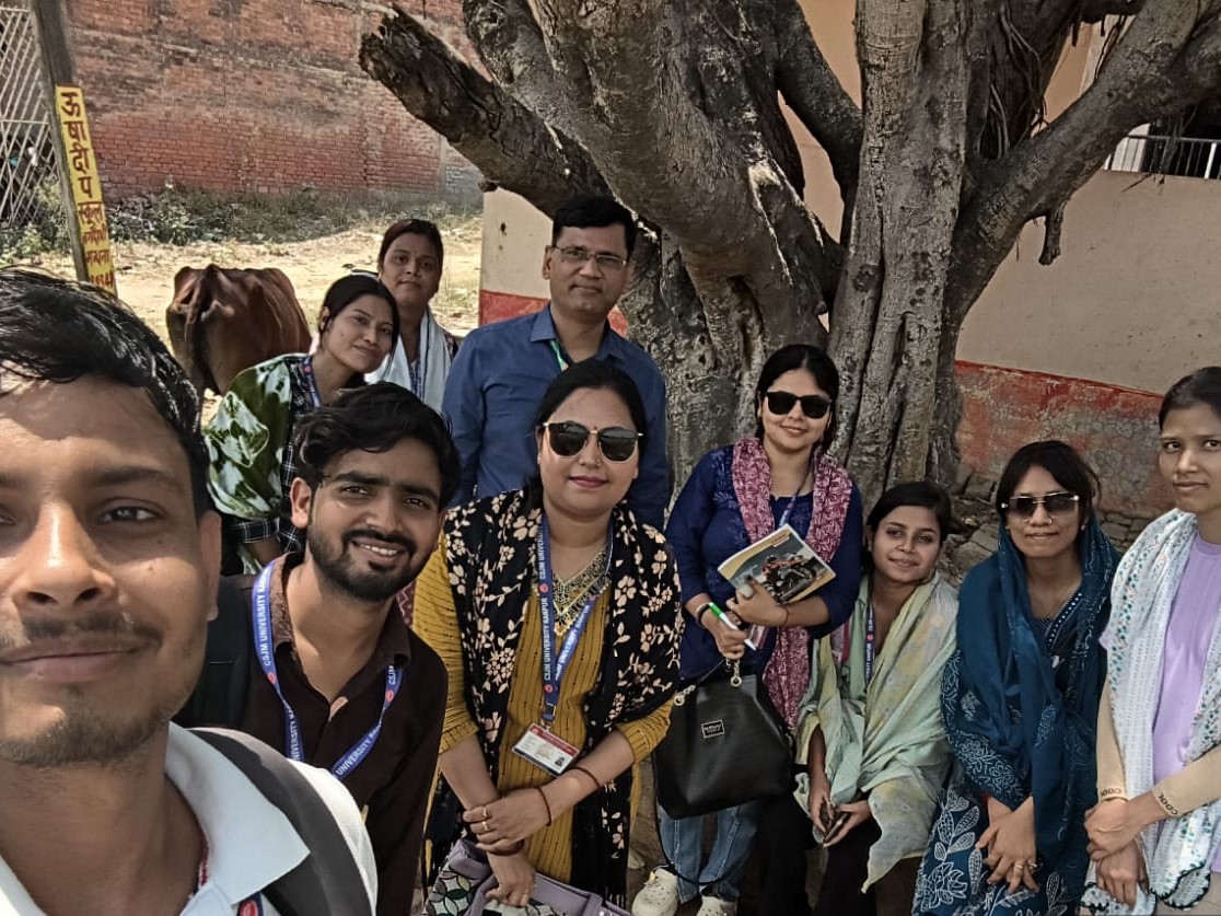 CSJMU Students Map Village Development Using Mapping Tech