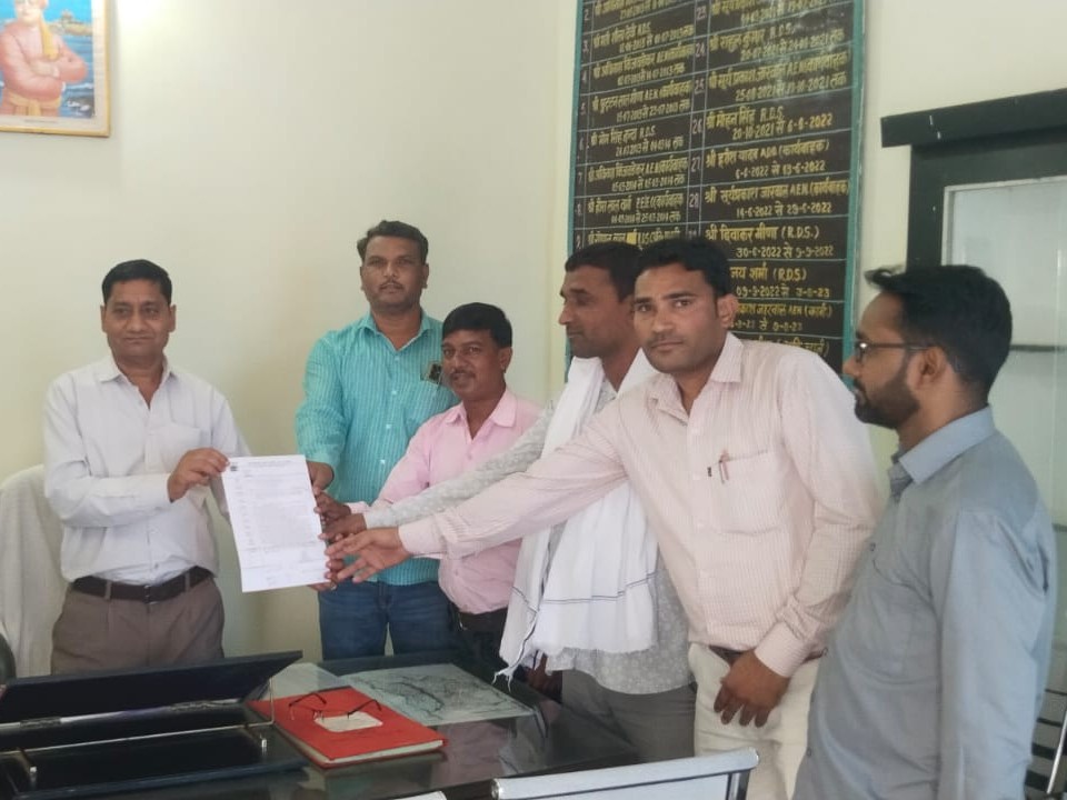 Chhipabarod CM Memorandum To Development Officer | NREGA Regularization ...