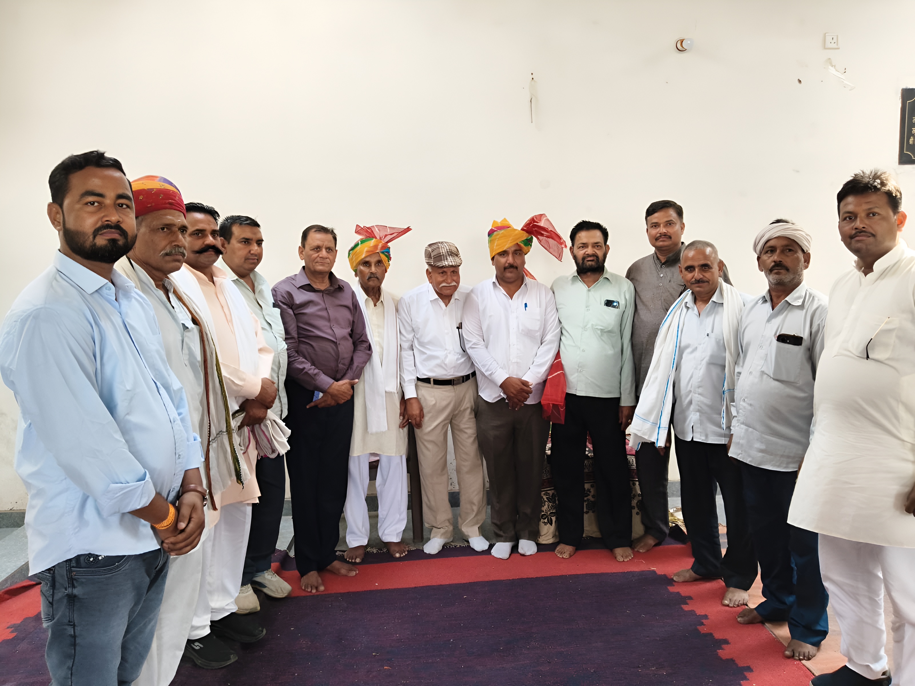 Pushpendra became the district president of Rajput Vikas Kalyan Sanstha.