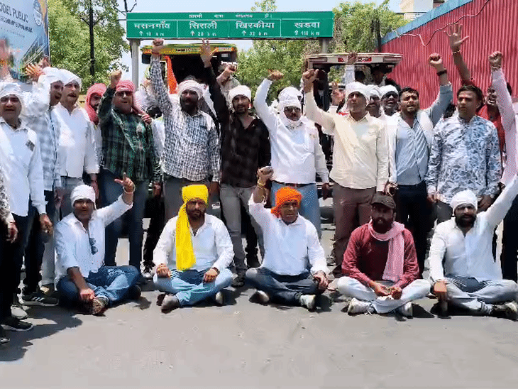 Harda Farmers Protest: 5000 Tractors at Mandi Over 16 Demands