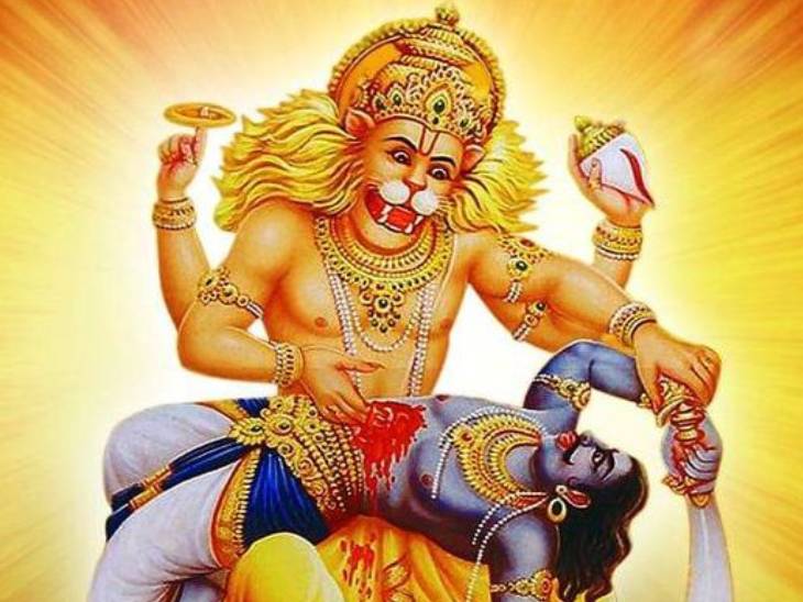 Narasimha jayanti 2026, why we offer chandan lep to lord narsimha, lord ...