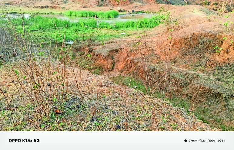 The broken dam in Garu has not been repaired for 18 years, irrigating ...
