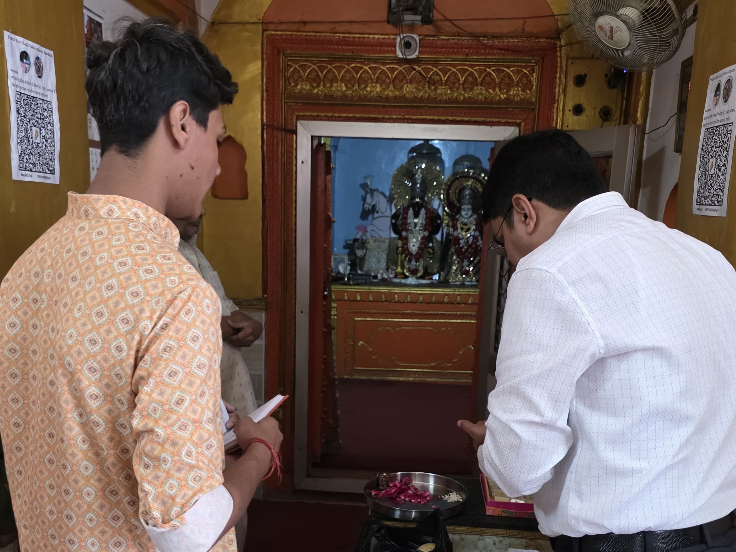 Sambhal New DM Ankit Khandelwal Takes Charge, Visits Kalki Temple