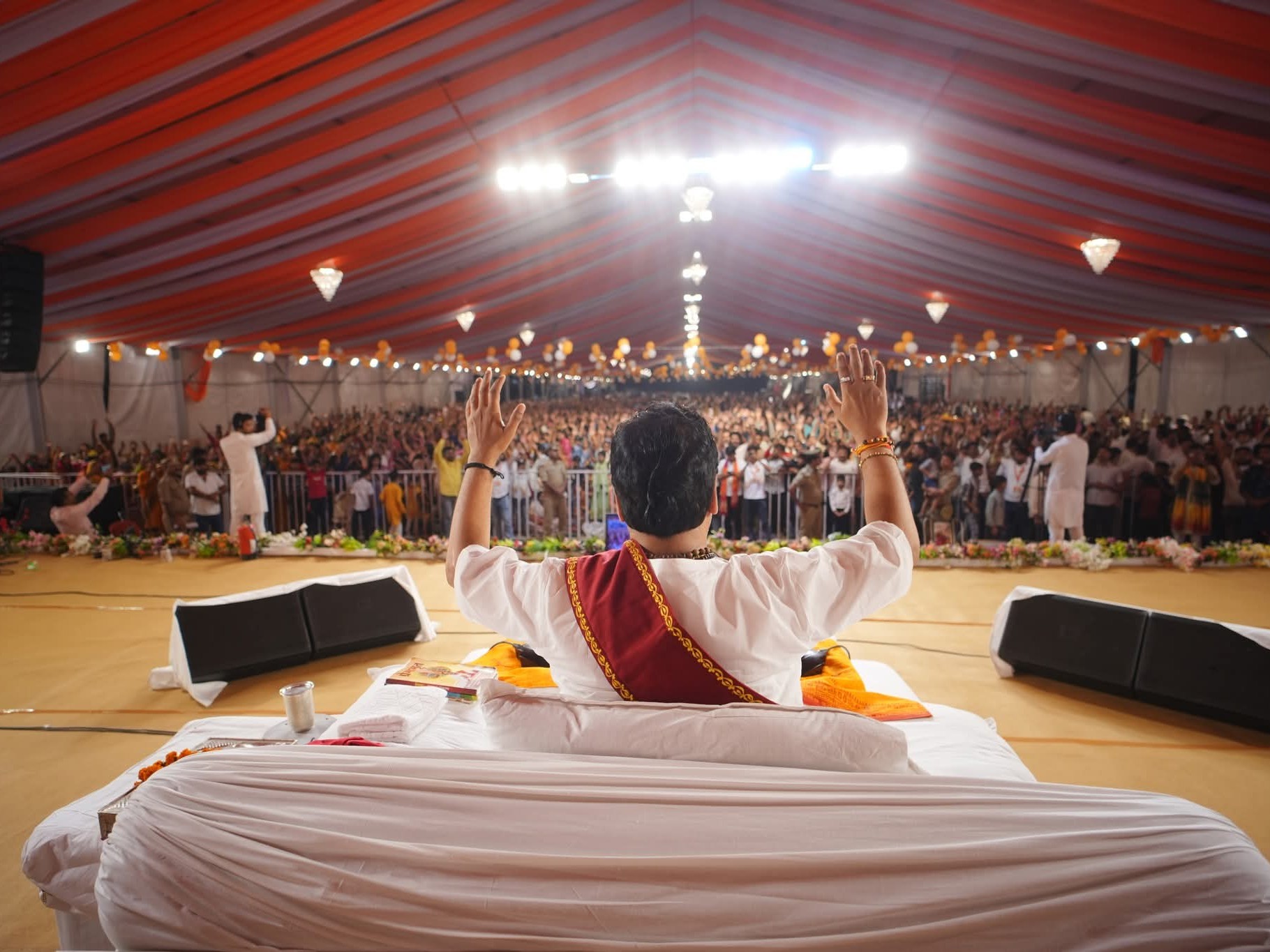 Gonda: Rajan Ji Maharaj on Four Means to God Realization