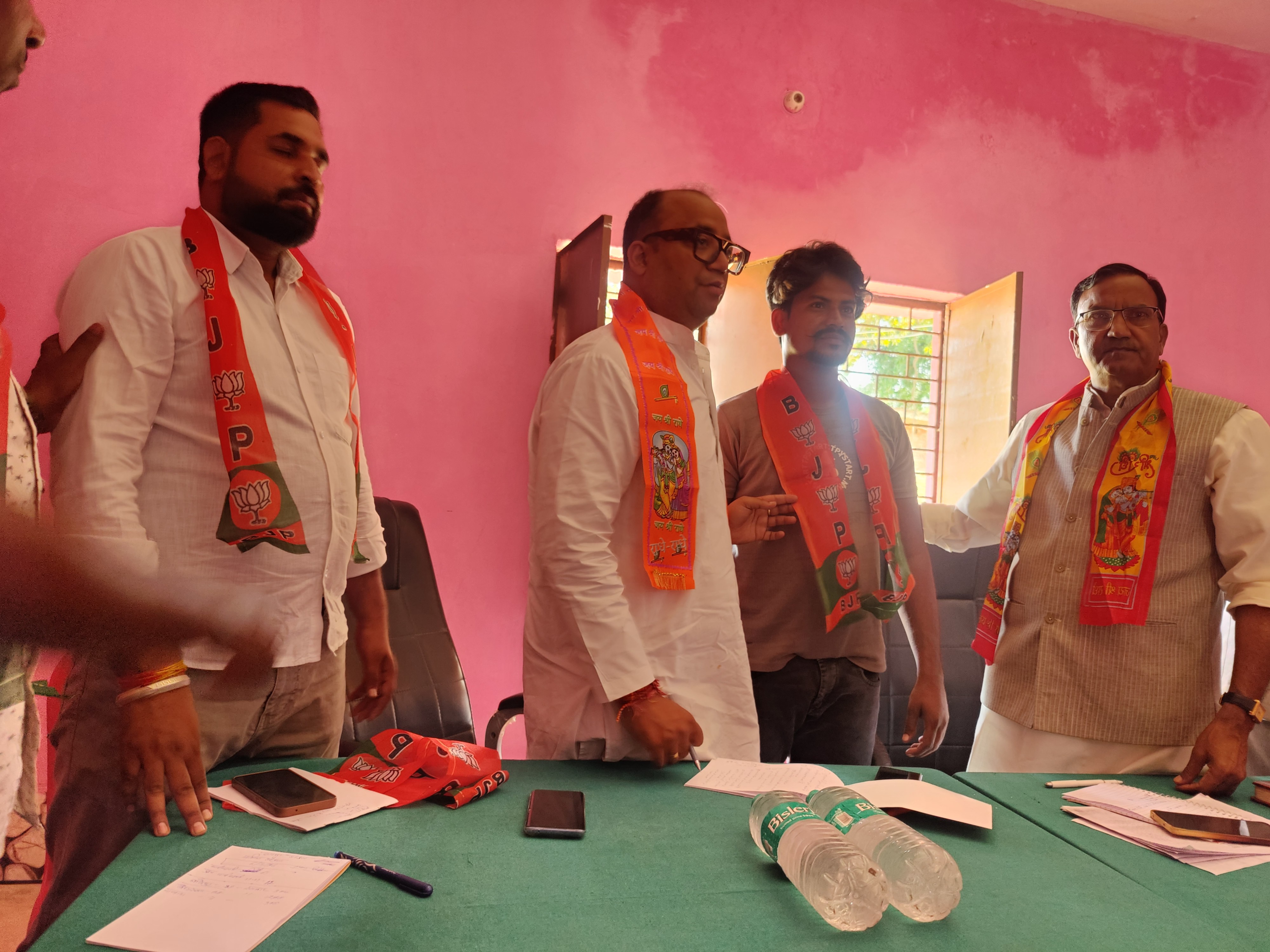 Chandausi Talib Malik Joins BJP | Bichaita Chauraha Membership