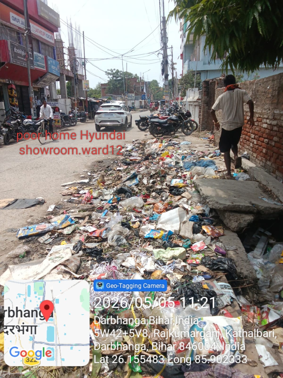 Instructions for cleaning and garbage collection in the city thrice a ...