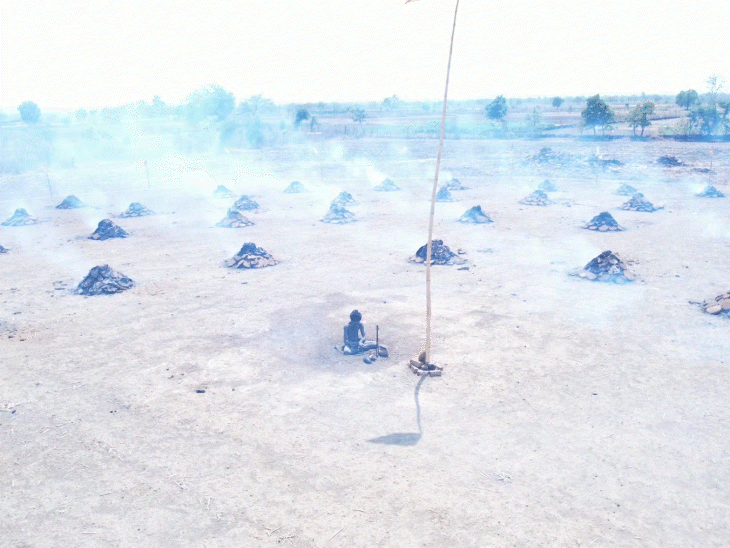 Rajgarh Sadhu Hathyog Amidst Flames & Smoke | Nath Sampraday