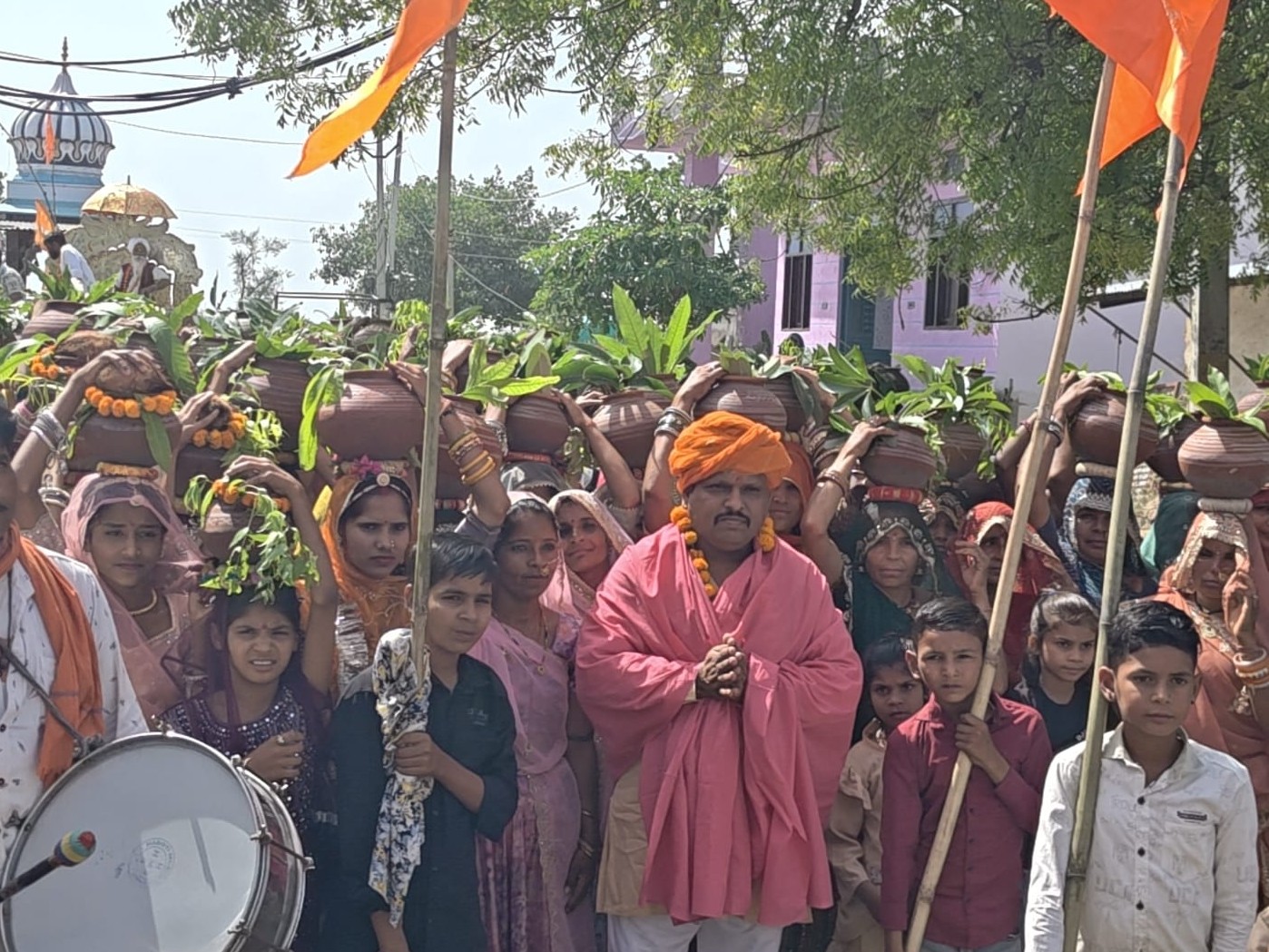 Shokya Kheda Kalash Yatra | Religious Shobha Yatra Hanuman Mandir