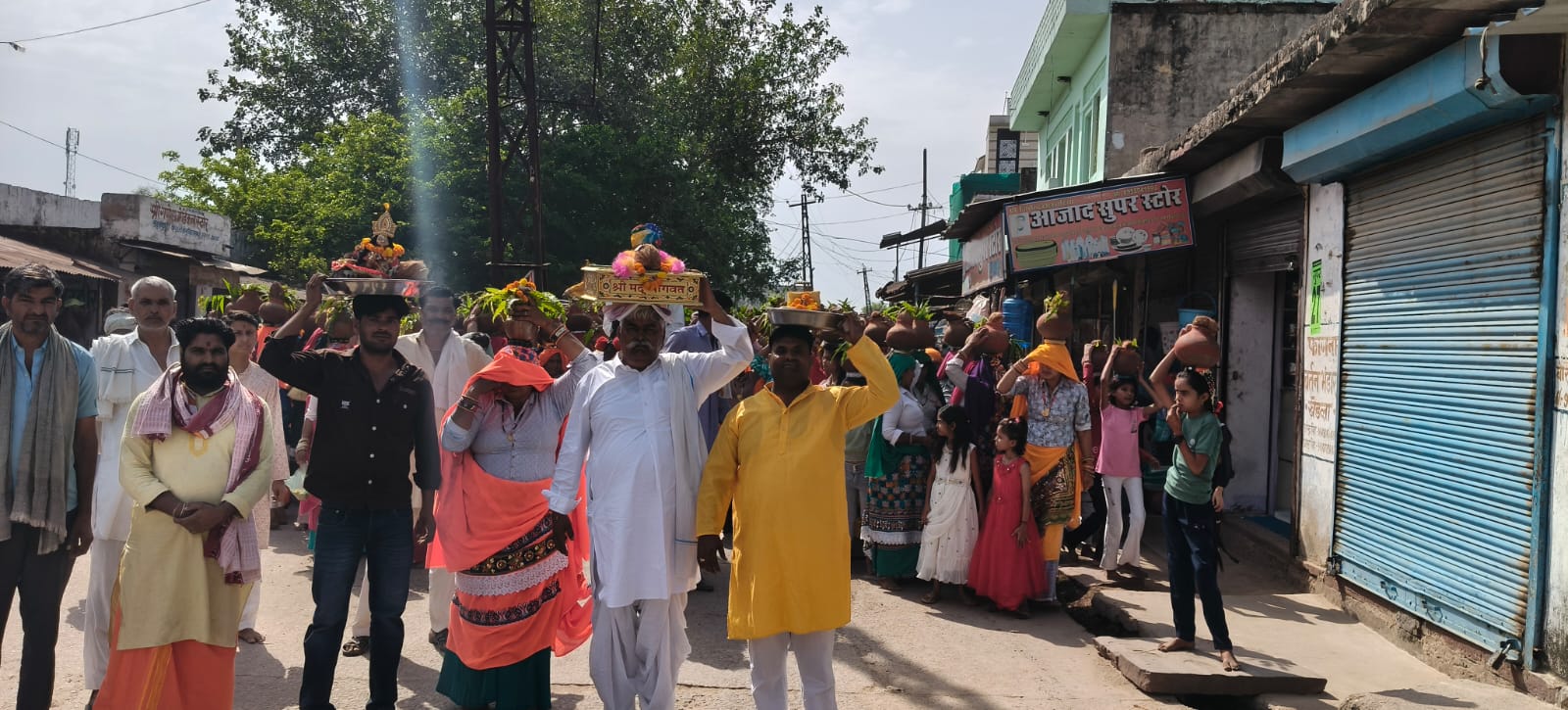 Kalash Yatra was taken out in Khedla Buzurg