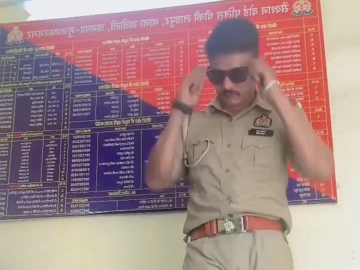 Muzaffarnagar Cop Reel Viral | Bike Without Helmet Video