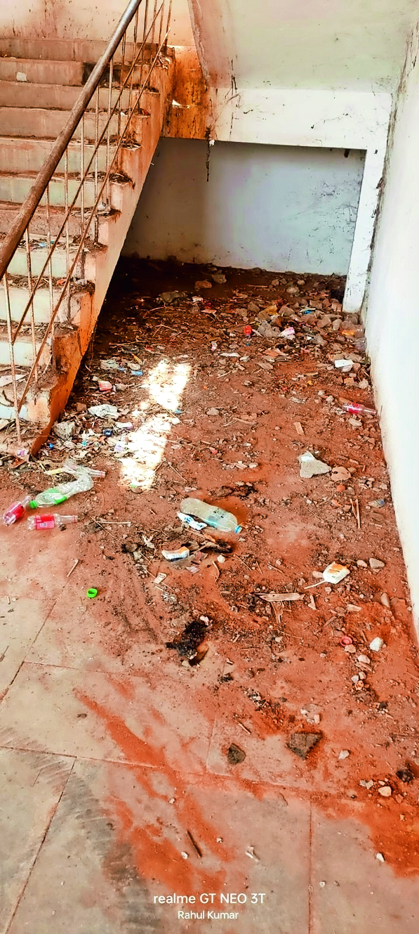 Even after 11 years of construction, the school building has not been ...