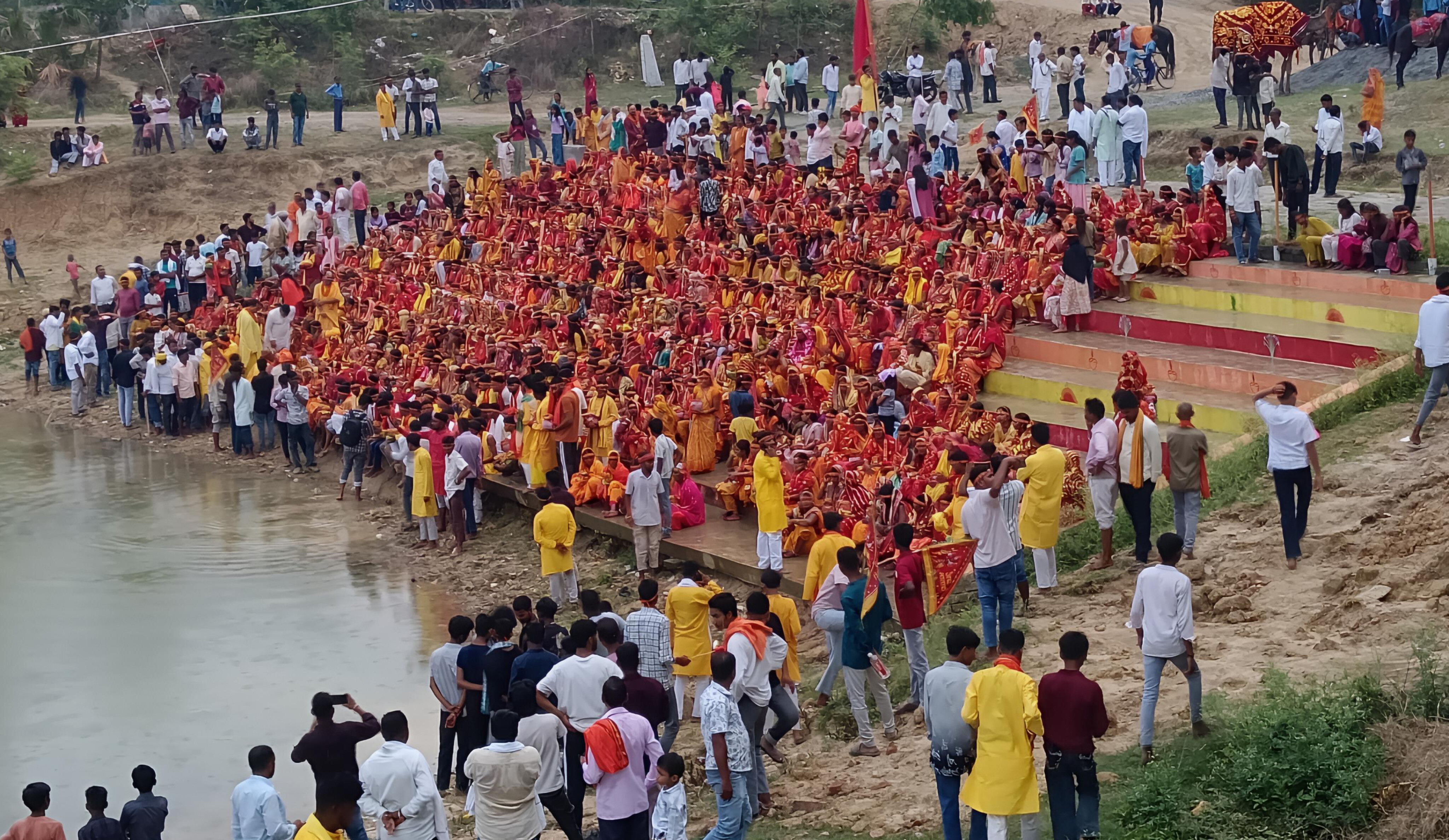 Kalash Yatra of Goddess Pran Pratishtha Mahayagna started