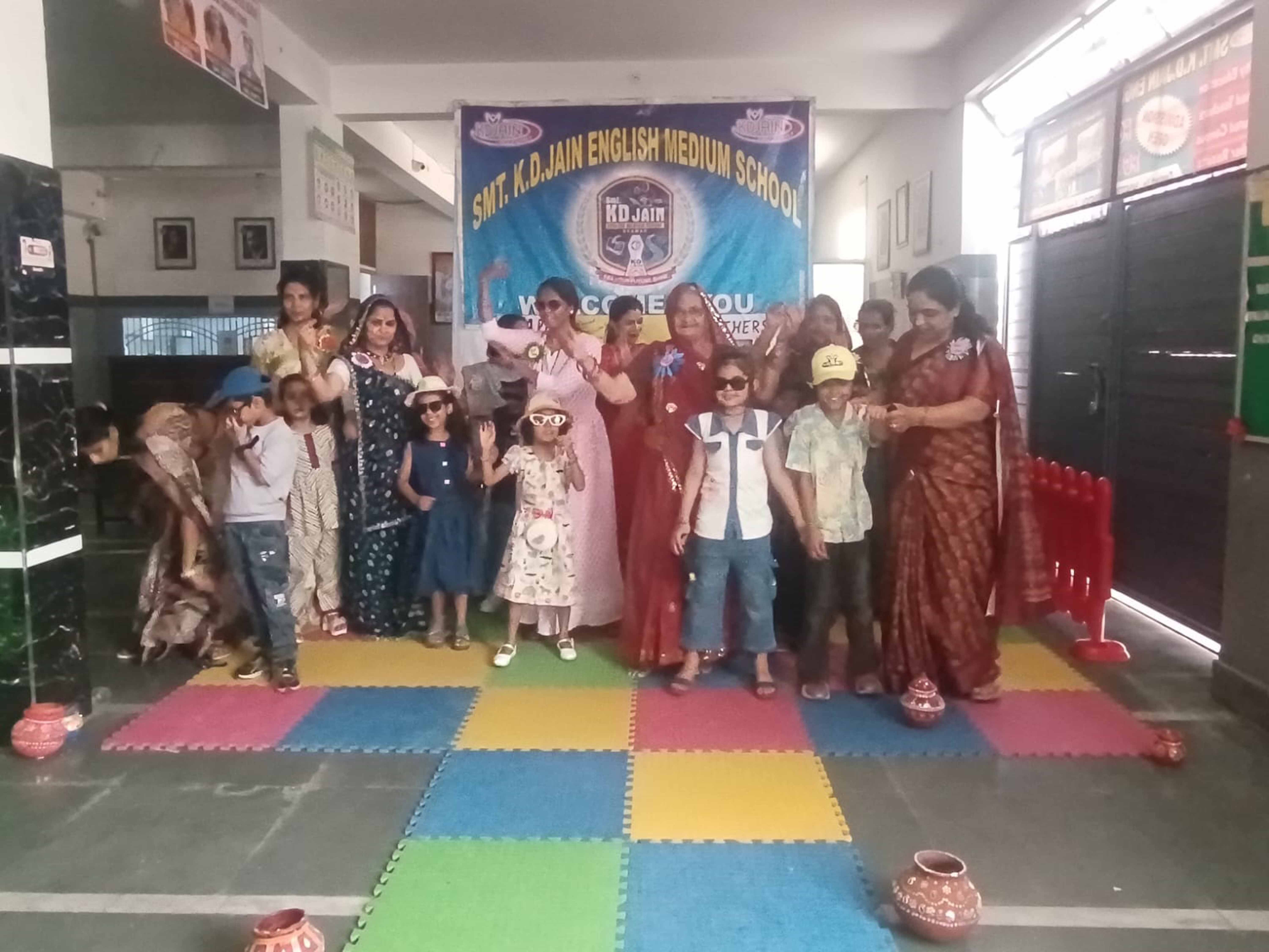 Children dance and ramp walk