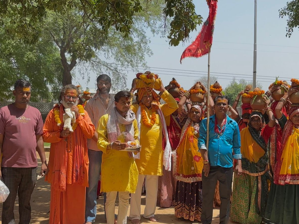 Ratlya Village Bhagwat Katha Inauguration | Kalash Yatra