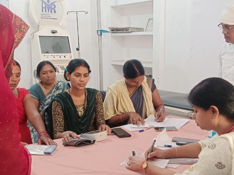 PHC Barhani Pregnant Women Health & Nutrition Checkup