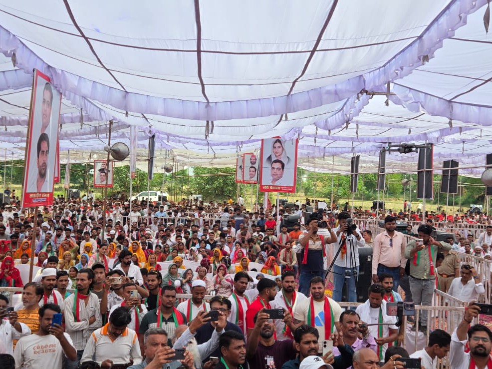 SP Rally Baghpat: Ikra & Rajkumar Bhati Attack BJP | Ghitora Power Show