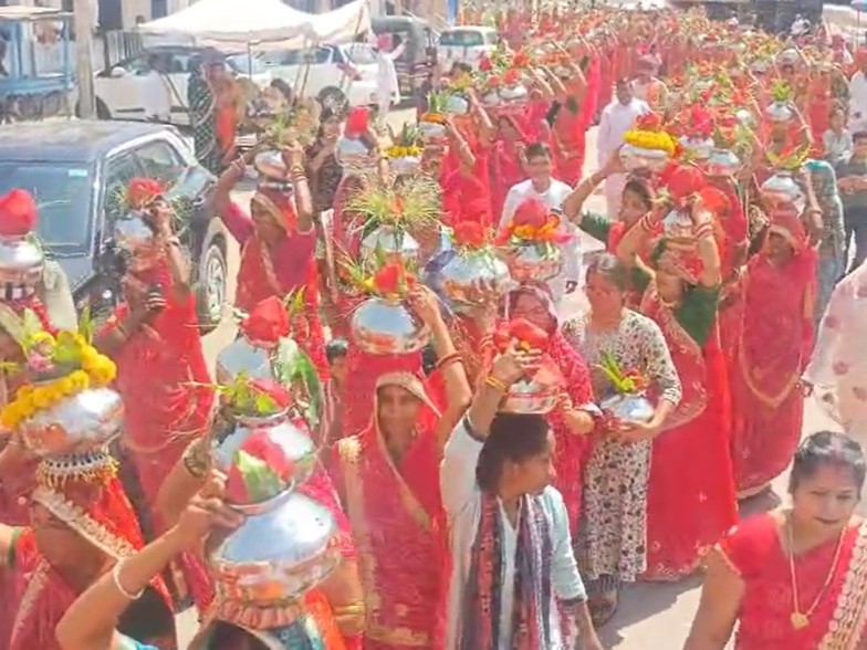 Sanwad Temple Pran Pratishtha Mahotsav Begins With Kalash Yatra