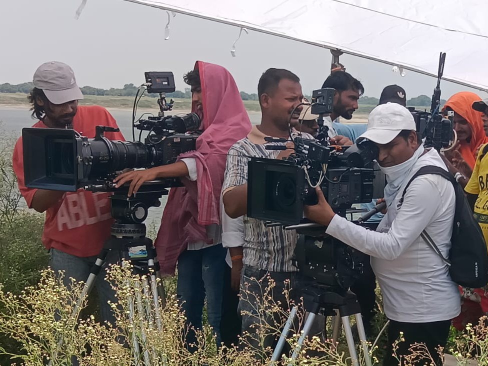 Paragna 24x7 Web Series Shooting | Ganga Riverbank Action Packed