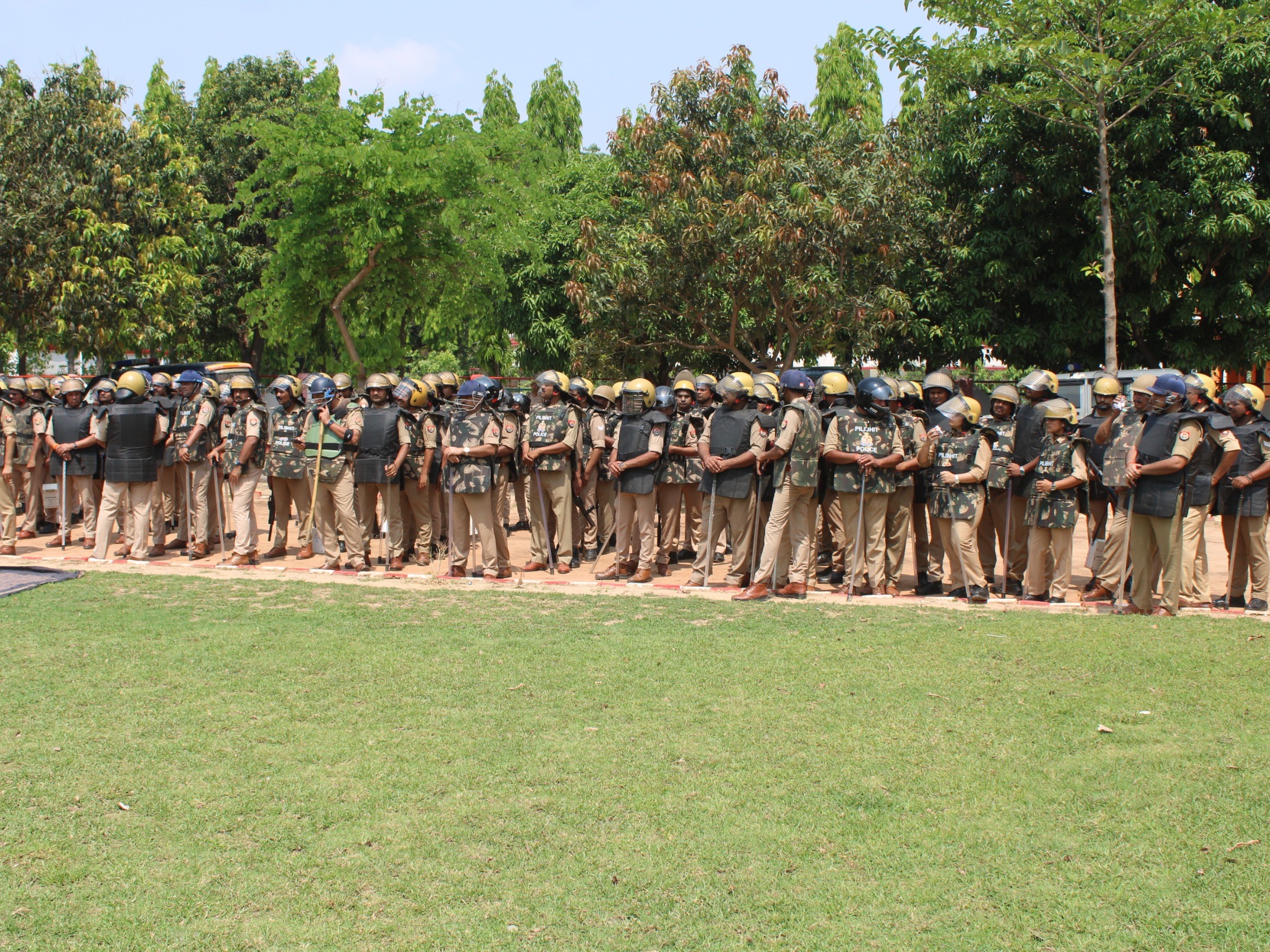 Pilibhit Police Riot Control Drill | Crowd Handling Strategies Taught
