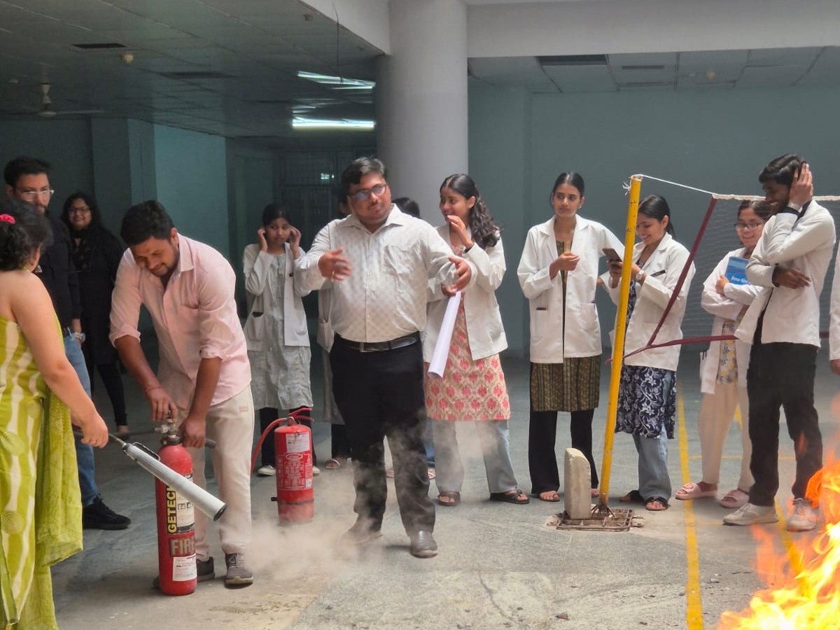 State Medical College Fire Safety Training For Staff, Students