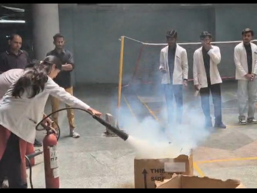 State Medical College Fire Safety Training For Staff, Students