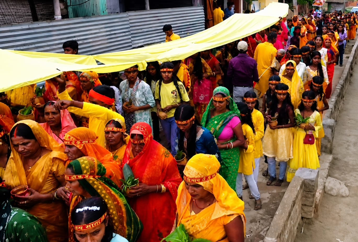 Kalash Yatra started with 2101 devotees, Miratola became devotional